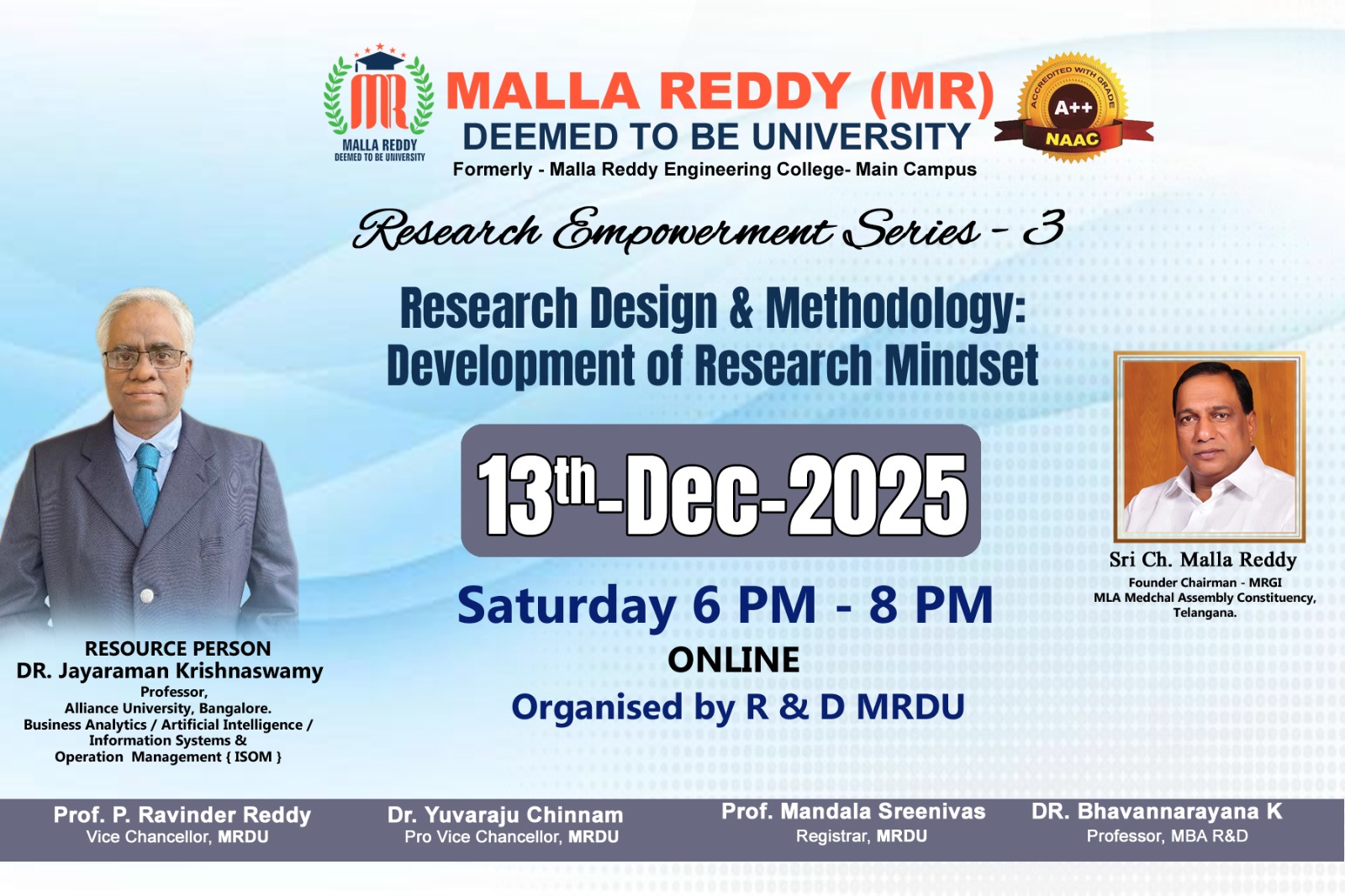 Research Design & Methodology: Development of Research Mindset by R&D ...